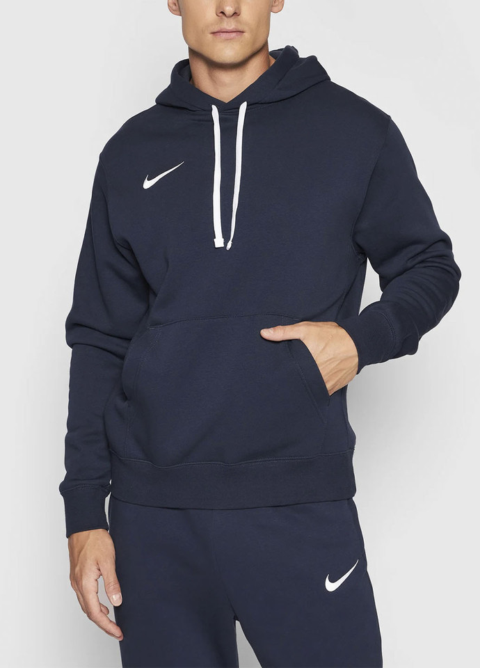 Толстовка CW6894 Nike логотип тёмно-синяя кэжуал ‣ Купить в интернет ...